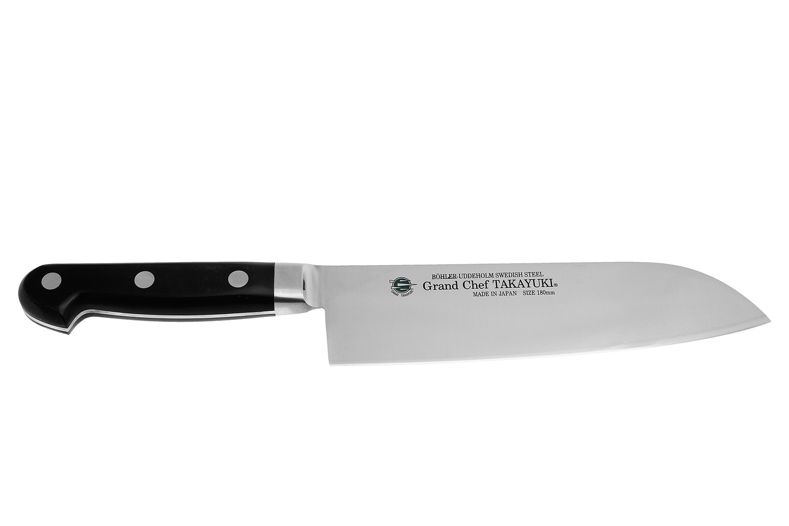 SAKAI TAKAYUKI Grand Chef Santoku 180mm - Starshaker