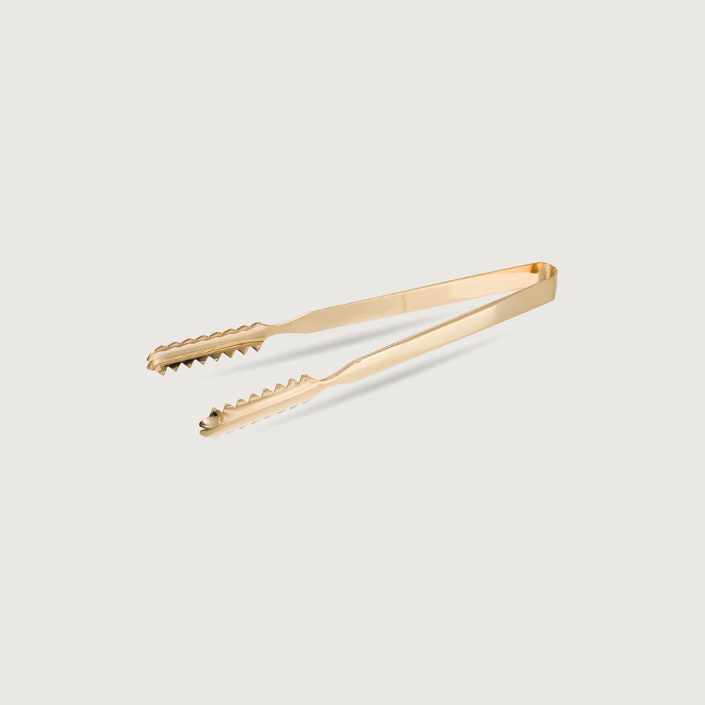 Japanese Deluxe Ice Tong Gold Ice Tongs
